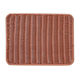 商品の仕様●外寸(mm)：400×300×H10 ●材質：ポリプロピレン 18-8ステンレスワイヤー ●抗菌：○●洗浄機：○●耐熱・耐冷温度：120℃■● ナチュラルな質感はそのままに洗える抗菌バスケット● 水や洗剤でジャブジャブ洗う事がで...