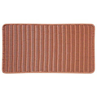 商品の仕様●外寸(mm)：750×400×H10 ●材質：ポリプロピレン 18-8ステンレスワイヤー ●抗菌：○●洗浄機：○●耐熱・耐冷温度：120℃■● ナチュラルな質感はそのままに洗える抗菌バスケット● 水や洗剤でジャブジャブ洗う事がで...