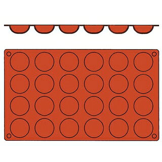 商品の仕様●外寸(mm)：300×175 ●材質：シリコン ノンスティック加工 ●オーブン：○●レンジ：○●洗浄機：○●耐熱・耐冷温度：?50℃〜+250℃■● ノンスティック効果で洗浄も簡単、四隅の穴が乾燥、収納に大変便利です。● 耐冷・...