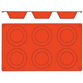 商品の仕様●外寸(mm)：300×175 ●材質：シリコン ノンスティック加工 ●オーブン：○●レンジ：○●洗浄機：○●耐熱・耐冷温度：?50℃〜+250℃■● ノンスティック効果で洗浄も簡単、四隅の穴が乾燥、収納に大変便利です。● 耐冷・...