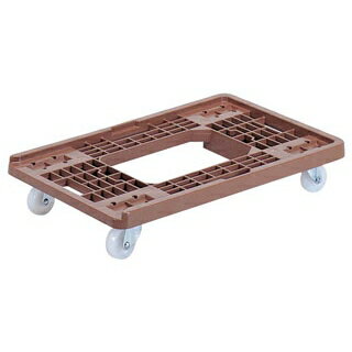 商品の仕様●外寸(mm)：643×419×H119 キャスター：φ65 ●重量:2.82kg●材質：ポリプロピレン キャスター：ナイロン ●測定・調節温度範囲/能力：耐荷重：120kg■● キャスター：4輪自在● 大型番重用です。※商品画像...