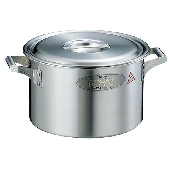 商品の仕様●外寸(mm)：φ385 底径：320 ●内寸(mm)：φ360 深さ：240●重量:4.9kg●容量:24L●板厚/厚み：1.5●材質：18-10ステンレス(304L) 特殊カーボンスチールチタン&ニオブ入 ●電磁調理器：200...