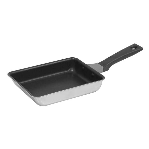 商品の仕様●外寸(mm)：208×153 ●内寸(mm)：190×140 深さ：35●重量:0.6kg●板厚/厚み：2.6●材質：本体：18-0ステンレス(内面アルミニウム合金・テフロンプラチナ加工) ハンドル：フェノール樹脂 ●電磁調理器...