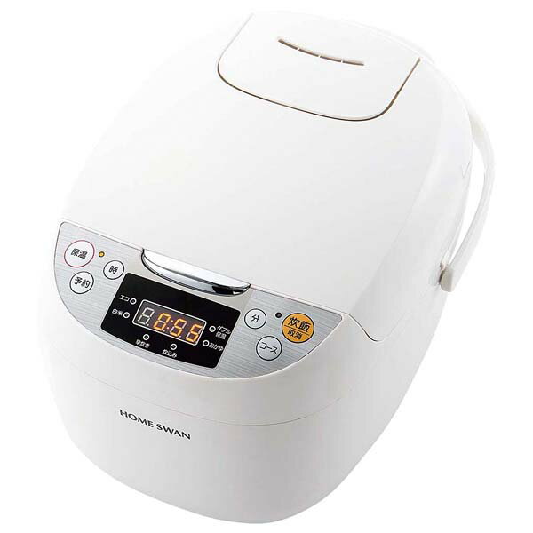 商品の仕様●外寸(mm)：255×355×210 ●重量:3070g●材質：樹脂:PP 内なべ:アルミ板 ●表面加工：フッ素加工●消費電力：600W●電源：AC/100V 50/60Hz●製造国：中国●色：ホワイト■● 内ぶた、蒸気口、内な...