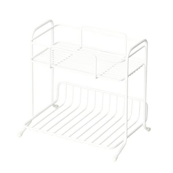 シンプルで機能的なフォルムはキッチンで大活躍。キッチンのコーナーを上手に使ってスパイスや小物をすっきり収納。調味料の収納に困らず片付け簡単。家庭用にオススメです。商品の仕様サイズ(mm)：幅210×奥行150×高さ200【商品概要】シンプル...