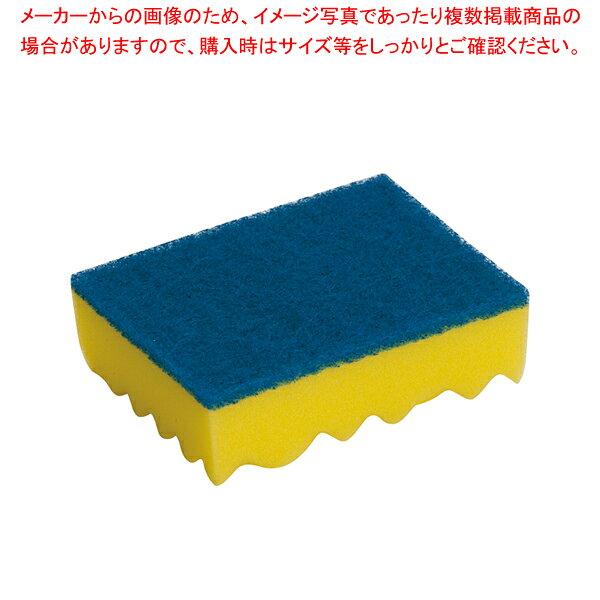 商品の仕様●サイズ：奥行×幅(mm)88×125●メーカー品番：A-632●耐久性に優れたスポンジと研磨力に優れ、ちぎれにくい新開発の特殊加工ナイロンたわしを貼り合わせ。●異物混入を防ぐ目立つ青色。●HACCP対応。※商品画像はイメージです...