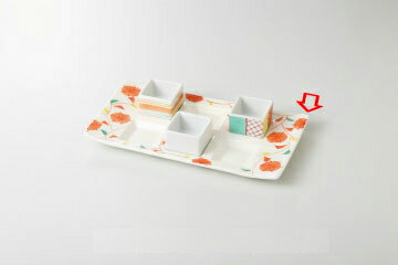 商品の仕様●玉花 6ツ仕切皿(強化)●27×14.9×2.2cm●1個※商品画像はイメージです。複数掲載写真も、商品は単品販売です。予めご了承下さい。※商品の外観写真は、製造時期により、実物とは細部が異なる場合がございます。予めご了承下さい...