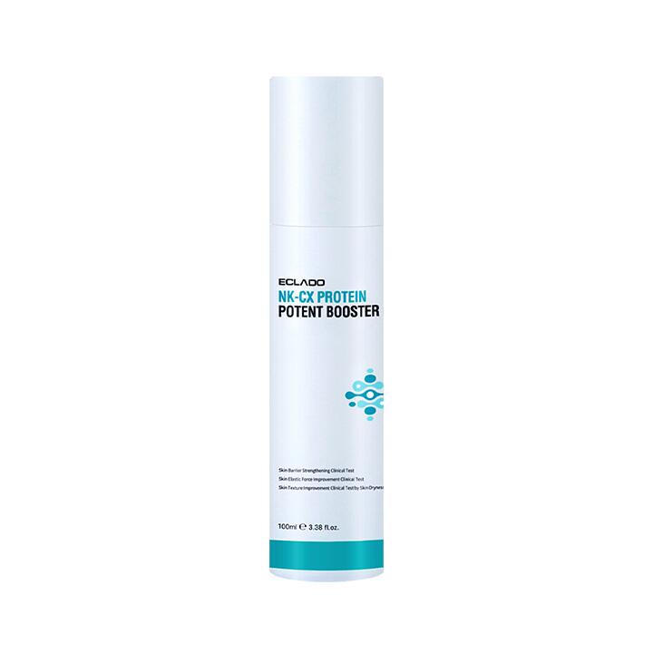 商品名エクラド NK-CX プロテインポテンブースター 100ml 内容量100ml 効能・効果保湿 皮膚タイプ全タイプ 原産地韓国 販売者株式会社エクラド 【全成分】 水、ジプロピレングリコール、BG、ナイアシンアミド、1,2-ヘキサンジ...