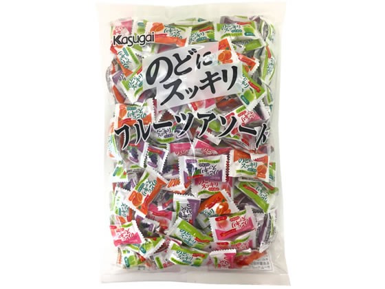 4つのフルーツ味。ハーブエキス入り。●軽減税率8％ 【仕様】 ●味：グレープ、青りんご、ピーチ、オレンジ●注文単位：1袋 【備考】 ※メーカーの都合により、パッケージ・仕様等は予告なく変更になる場合がございます。 ※お客様都合による返品をお...