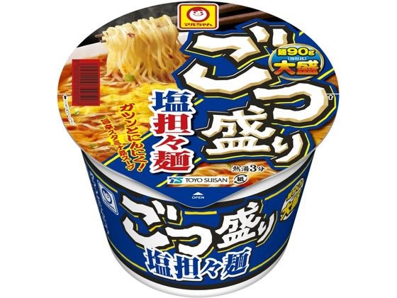 にんにくの風味とラー油の辛みを強く利かせた、ジャンクでクセになる味わいの大盛塩担々麺。●軽減税率8％ 【仕様】 ●注文単位：1個 【備考】 ※メーカーの都合により、パッケージ・仕様等は予告なく変更になる場合がございます。 ※お客様都合による...