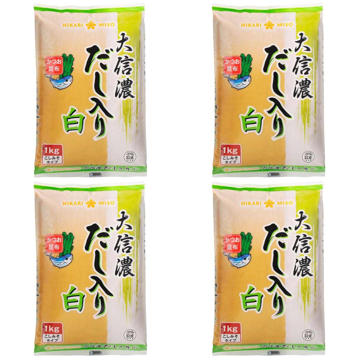 【商品説明】 ひかり味噌 大信濃 だし入り 白 1kg [味噌] の 商品概要 すっきりとした香りとまろやかな口当たりの、やさしい味わいのだし入り味噌です。 内容量:1kg セット内容:4個 【商品スペック】 ひかり味噌 大信濃 だし入り ...