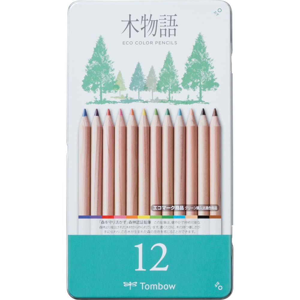 ◆トンボ鉛筆 缶入色鉛筆 S木物語 各種CB-RS12CCB-RS24C※こちらの商品は受注発注商品の為、ご注文後4〜7営業日(土日祝日・長期休暇を除く)後の出荷予定となります。※メーカー在庫切れ等により7営業日以内に出荷できない場合はメー...