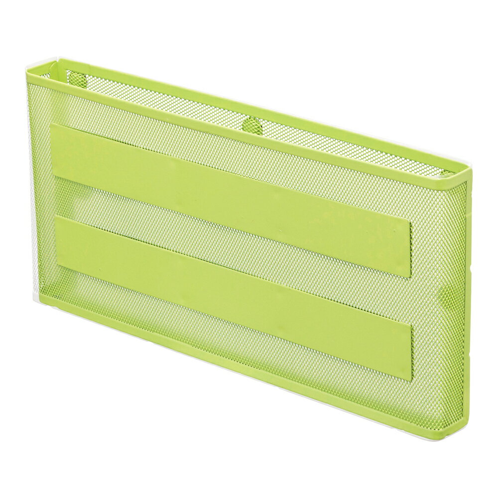 ◆主な特長?A4の書類（クリヤーホルダー）が横に入るサイズ。回覧書類・郵便受けに最適。?エキスパンドメタル素材を使用し、とても軽量。?ライト・デスクトップパネル、ペンスタンド、トレーと組み合わせて使用できます。?強力なネオジム磁石を使用。接...