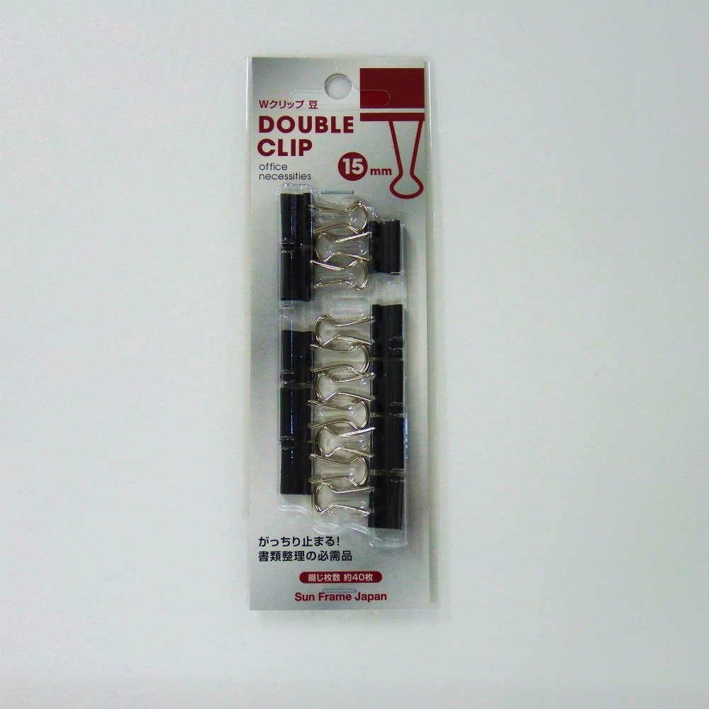 ◆主な特長書類整理の必需品、Wクリップ（巾15mm）です。このクリップでコピー用紙約40枚を閉じることが出来ます。10個入◆商品仕様商品名Wクリップ（豆）　　10ケメーカー品番500-2476JAN4562194059227サイズW55×H...