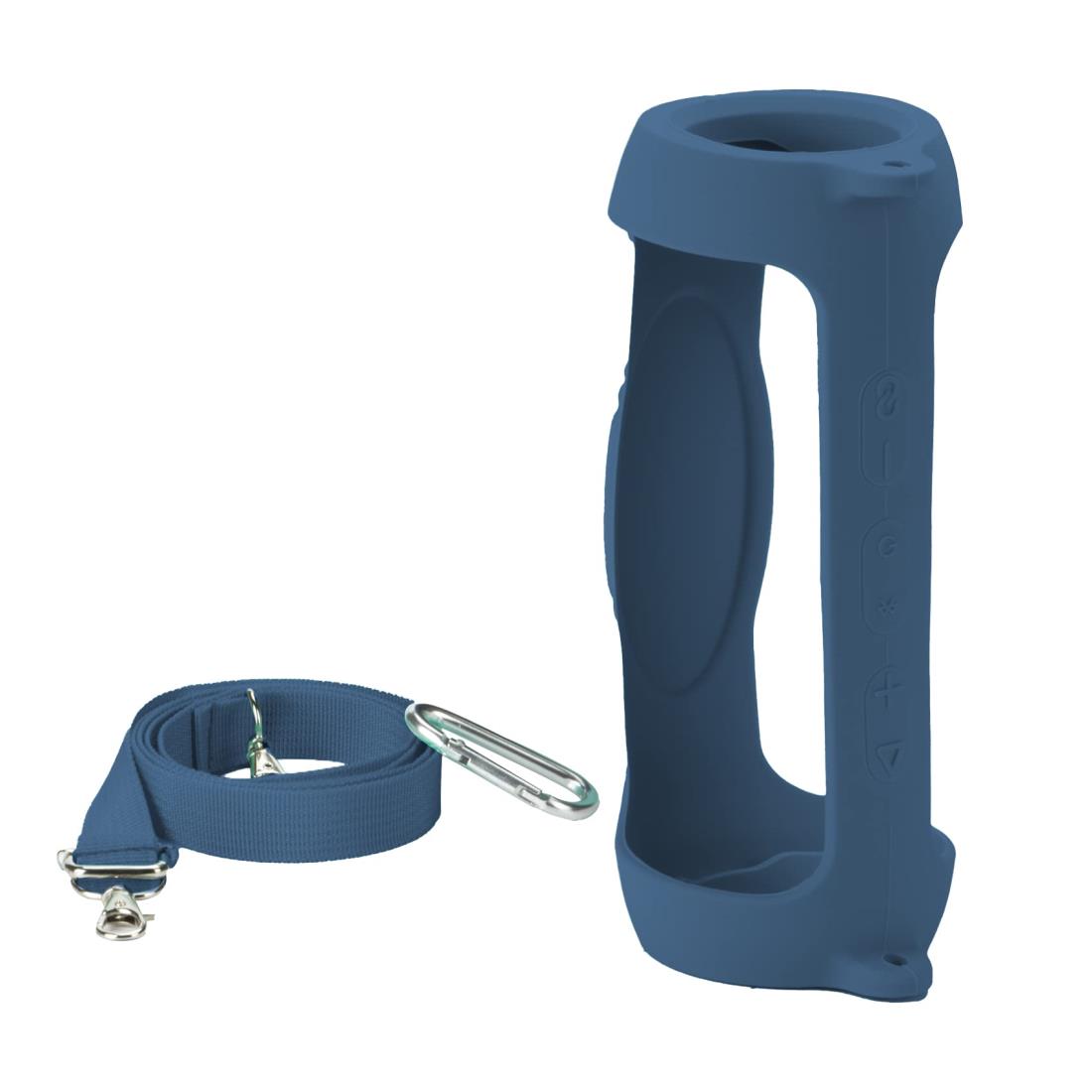 カラー：ブルー◆商品名：JBL CHARGE5 Charge 5 Bluetoothスピーカー 専用シリコンケース + ショルダーストラップ -Aenllosi (ブルー)シリコンケース JBL Charge5 Charge 5 Bluet...