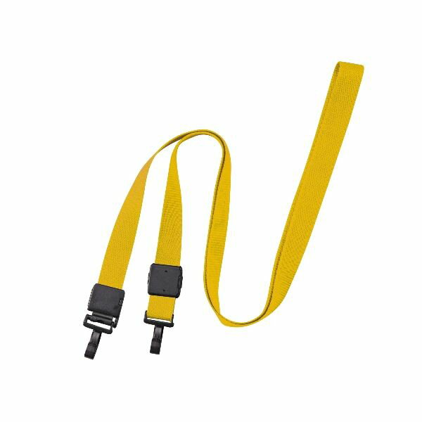 【商品説明】■イベント等で引き立つ15mm幅ストラップ、名札用ケースが裏返らないダブルフック式が登場しました。■安全装置、長さ調整付■■ひも：再生PET■ひも：長さ約90cm/幅約15mm4970115561740類似商品はこちらオープン工...