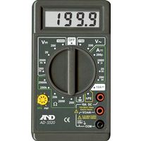 &nbsp; エー・アンド・デイ &nbsp; 03-5391-6126 ※AX-KO2693は上記商品画像デジタルマルチメーターAD-5520 のテストリード（赤・黒2本組）です。本体では御座いませんのでご注意ください。天秤・はかり【A&...