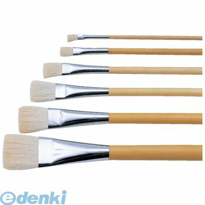 ●商品はイメージです（※工作例の場合があります）平筆：日本画筆に珍しく金具を使った穂先の平らな筆です。主にベタで絵具を塗ったりレタリング文字を描くときに使われます。穂先サイズ：9×5mm4521718107004 ポスター筆 絵筆 白毛筆 ...