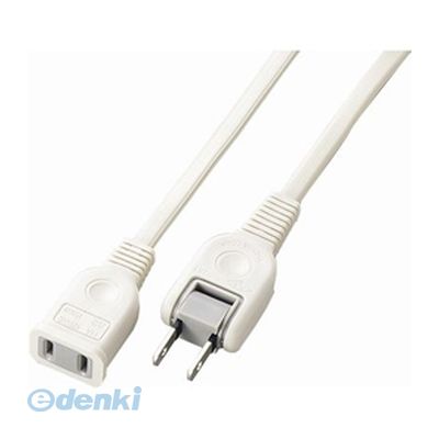 【商品説明】カラー:白'個口数:1'コード長(m):5'定格入力:125V 15A 合計1500Wまで'本体サイズ(mm):W25×H41×D18'本体重量(コード含む)(g):400'パッケージ形態:スライドブリスター'パッケージサイズ ...
