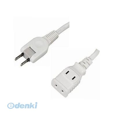 【商品説明】カラー:白'個口数:2'コード長(m):3'定格入力:125V 15A 合計1500Wまで'本体サイズ(mm):W32×H45×D24'本体重量(コード含む)(g):255'パッケージ形態:スライドブリスター'パッケージサイズ ...