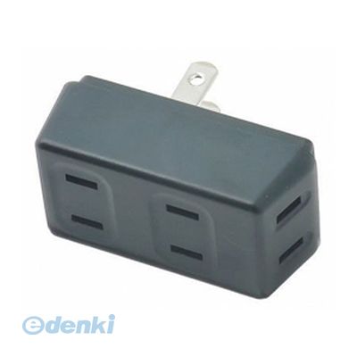 【商品説明】カラー:黒'個口数:3'定格入力:125V 15A 合計1500Wまで'本体サイズ(mm):W30×H55×D20'本体重量(g):30'パッケージ形態:スライドブリスター'パッケージサイズ (mm):W90×H130×D30'...