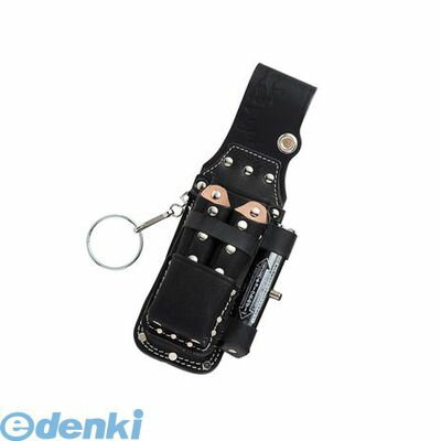 【商品説明】牛黒床革製なので丈夫で、ツールをしっかり収納できます！ミゼットカッター他・ベアリングタイプの太いハッカーを収納可能な黒革工具差しです。太陽光による変色や老化を防ぐ黒革素材を採用。黒革と白糸のコントラストが美しい、デザインにもこだ...