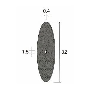 &nbsp; ミニター &nbsp; 03-3633-7181 女性にもおすすめ！●φ32（φ1.8）●粒度：#150●最高回転数：10000●入り数：10●スピーディーで優れた切断能力を持つカッティング工具です。●靭性に優れたレジノイドボ...