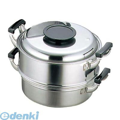●内寸1：29cm●内寸2：水槽深さ：105●内寸3：中段深さ：105●重量：2.22kg●容量：1段：約1.2升●材質1：18-0ステンレス●電磁調理器：200V●1辺(mm)：320●2辺(mm)：330●3辺(mm)：190●重量(g...
