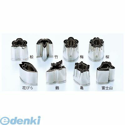 ●外寸1：35(目安)●材質1：18-8ステンレス●1辺(mm)：40●2辺(mm)：40●3辺(mm)：50●重量(g)：10●製品重量(g)：104548170033047類似商品はこちら3092550 EBM 18−8 手造抜型 春9...