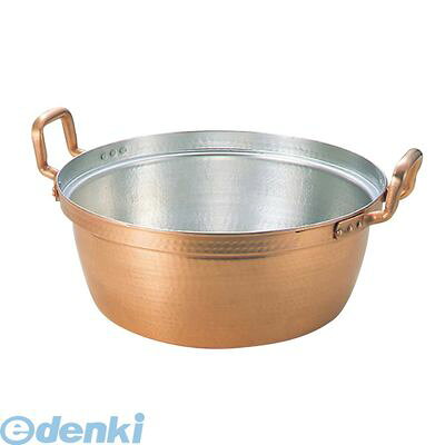 ●外寸1：φ390●内寸1：φ360●内寸2：深さ：170●本体重量：3.2kg●容量：11.5L●板厚厚み：1.5●材質1：銅●材質2：錫引き●最高の熱伝導率を誇る高級銅鍋●熱伝導率が抜群の銅ですが、ほかにも抗菌作用があったり、銅イオン効...