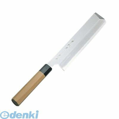 ●外寸1：300●重量：130g●板厚厚み：背:4.4●材質1：銀三鋼(カーボン入り13クローム鋼(日立銀紙3号)・13クローム鋼)●刃渡り：16.5cm●従来の和庖丁と同じ製法で素材を錆に強い特殊鋼に替えた新しい感覚の和庖丁です。●片刃●...