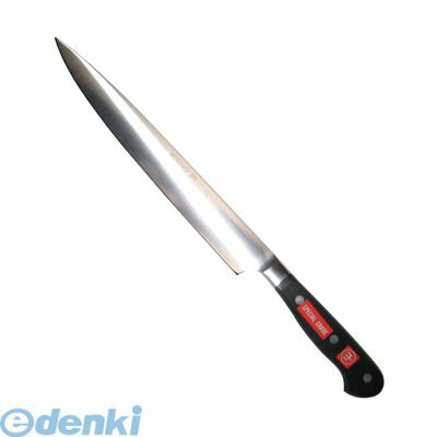 ●外寸1：355●重量：153g●板厚厚み：背:2.2●刃渡り：23cm●原産国：ドイツ●バランス良く長時間の作業でも疲れない。背の部分を丸く加工、指にやさしい仕上げ。刃先のみ鏡面になっており最高級の仕上げ。超本刃付。砥石にのせた時にピッタ...