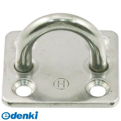 【商品説明】D=6mm A1=34mm A2=20mm B1=40mm B2=25mm H=25.5mm h=17mm W=19mm d=5.2mm使用荷重 20kgチェーン、ワイヤー、ロープ等を固定します。床面に設置したり、壁に設置したり...