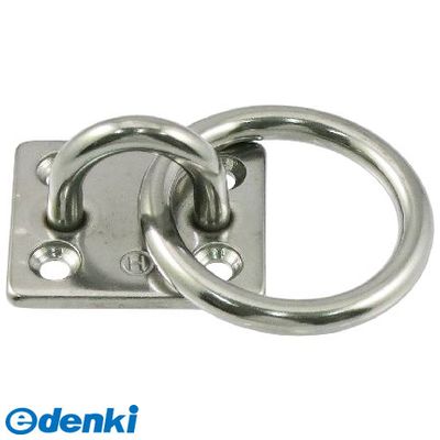 【商品説明】D=5mm L=30mm A1=30mm A2=18mm B1=35mm B2=23mm H=22mm d=4.2mm使用荷重 15kg座付丸環。チェーン、ワイヤー、ロープ等を固定します。床面に設置したり、壁に設置したり、用途い...