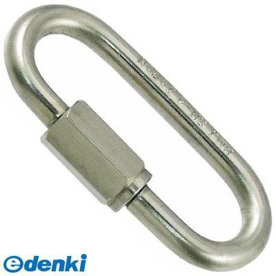 【商品説明】D=4mm S=6mm L=33mm B1=11mm B2=9.5mm E=4.4mm使用荷重 50kgチェーン等の端末取り付け、連結に使用できます。ナットを回して、簡単に開閉できます。ステンレス製なので、防錆性・耐候性に優れ丈...
