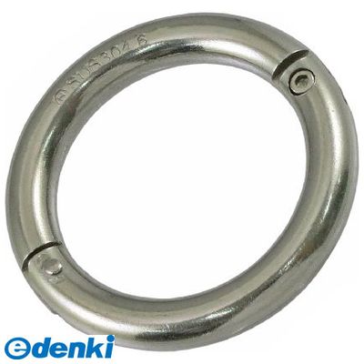 【商品説明】D=6mm L=30mm 六角レンチサイズ1.5mm使用荷重 70kgチェーン等の連結にお使い頂けます。六角ねじで締めてジョイントします。レンチサイズ1.5mmステンレス製なので、防錆性・耐候性に優れ丈夫で長持ち。屋外・海岸での...