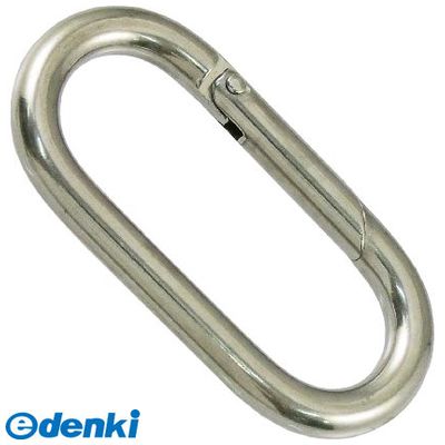 【商品説明】D=6mm L=50mm W=20mm d=12mm使用荷重 15kgチェーン等の端末金具として。ワンタッチで着け外しが可能。ステンレス製なので、防錆性・耐候性に優れ丈夫で長持ち。屋外・海岸での使用に最適！49699685597...