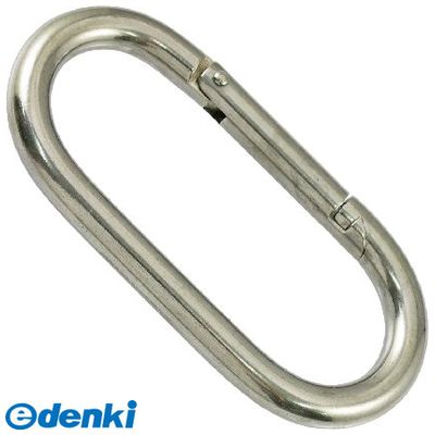 【商品説明】D=10mm L=90mm W=35mm S=22mm使用荷重 135kgチェーン等の端末金具として。ワンタッチで着け外しが可能。ステンレス製なので、防錆性・耐候性に優れ丈夫で長持ち。屋外・海岸での使用に最適！496996855...