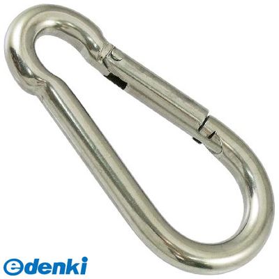 【商品説明】D=8mm L=80mm W=40mm S=11mm d1=9mm d2=12mm使用荷重 120kgチェーン等の端末金具として。ワンタッチで取り付け簡単。別名 ダルマフックとも呼ばれます。ステンレス製なので、防錆性・耐候性に優...