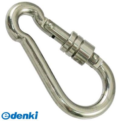 【商品説明】D=6mm L=60mm W=30mm S=16mm d1=7mm d2=9.5mm使用荷重 100kg環を引くだけでロックを解除し、開閉もらくらく。開口部が大きく開き、使いやすい。外開きなので、外部からの力で不用意に開く心配が...