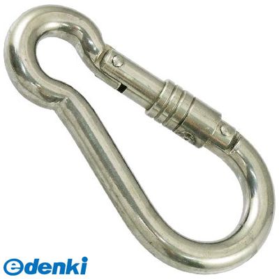 【商品説明】D=10mm L=100mm W=51mm S=27mm d1=10.5mm d2=16mm使用荷重 200kg環を引くだけでロックを解除し、開閉もらくらく。開口部が大きく開き、使いやすい。外開きなので、外部からの力で不用意に開...