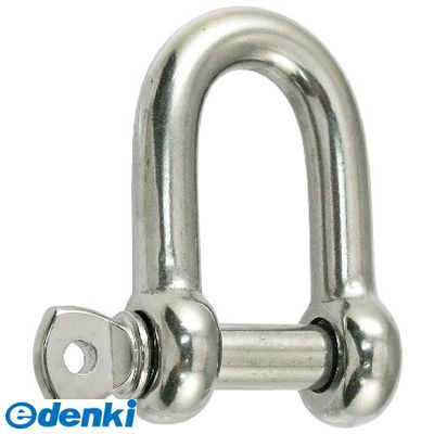 【商品説明】D=13mm L=52mm B=26mm d=26mm ねじ径=W1/2使用荷重 450kgスタンダードなネジ込シャックルプレート類と合わせて、チェーンを連結できます。ステンレス製なので、防錆性・耐候性に優れ丈夫で長持ち。屋外・...