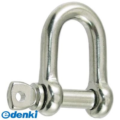 【商品説明】D=9mm L=36mm B=18mm d=18mm ねじ径=W3/8使用荷重 270kgスタンダードなネジ込シャックルプレート類と合わせて、チェーンを連結できます。ステンレス製なので、防錆性・耐候性に優れ丈夫で長持ち。屋外・海...