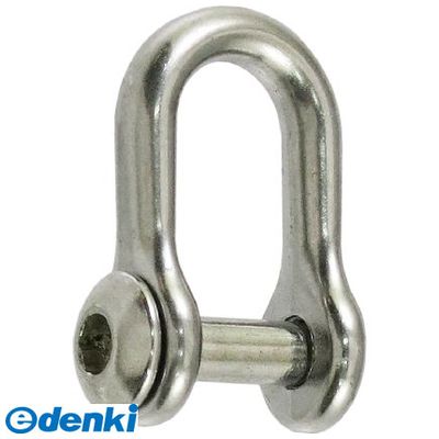 【商品説明】D=5mm L=21mm B=12mm d=12mm t=2.5mm F=5mm ねじ径=M4使用荷重 60kgチェーン、ワイヤー、ロープ等の連結にお使い頂けます。六角ねじでしっかり締めるので、使用時の緩みも防ぐ事ができます。■...