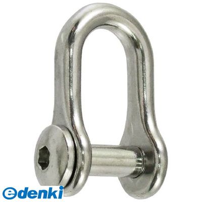 【商品説明】D=8mm L=32mm B=17mm d=18mm t=4mm F=7.5mm ねじ径=M6使用荷重 100kgチェーン、ワイヤー、ロープ等の連結にお使い頂けます。六角ねじでしっかり締めるので、使用時の緩みも防ぐ事ができます。...