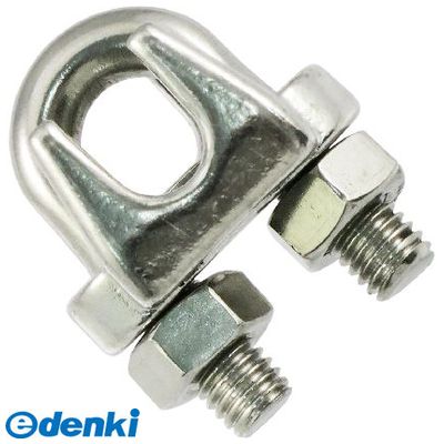 【商品説明】D=7mm W1=8.5mm A=34mm B=28mm H=20.7mm L=42mm T=23mm W2=17mm ねじ径=M8使用ロープ径=8mmワイヤーロープ等の端末加工に。現場でのワイヤー加工に。ステンレス製なので、防...