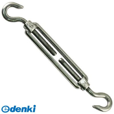 【商品説明】L=90mm W=19mm A=50mm B=80mm S=9mm L1=155mm L2=210mm ねじ径=M6使用荷重 80kgタンバクルは、右ねじと左ねじが両側に切られており、一回転で左右同時に締め付けが行える締め付け金...