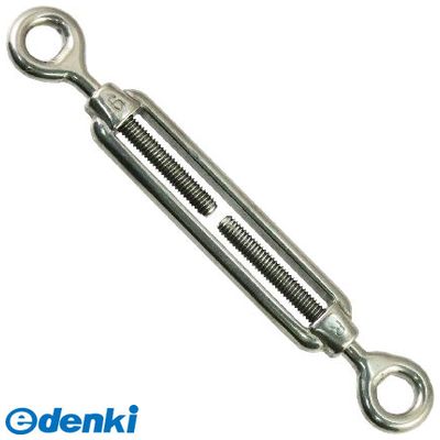 【商品説明】L=90mm W=19mm D=5.5mm d=10mm A=40mm B=74mm L1=150mm L2=205mm ねじ径=M6使用荷重 200kgタンバクルは、右ねじと左ねじが両側に切られており、一回転で左右同時に締め付...