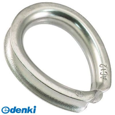 【商品説明】D=54mm D1=34mm L=68mm d=12mm B=15mm使用ロープ径 12mmワイヤーロープのアイ（輪）の部分に入れることにより、アイを保護し長持ちさせます。下部が割れていますので他の商品を組むことができます。ステ...