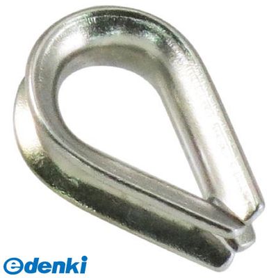 【商品説明】D=7mm L=12mm d=3mm B=5mm使用ロープ径 2mmワイヤーロープのアイ（輪）の部分に入れることにより、アイを保護し長持ちさせます。下部が割れていますので他の商品を組むことができます。ステンレス製なので、防錆性・...